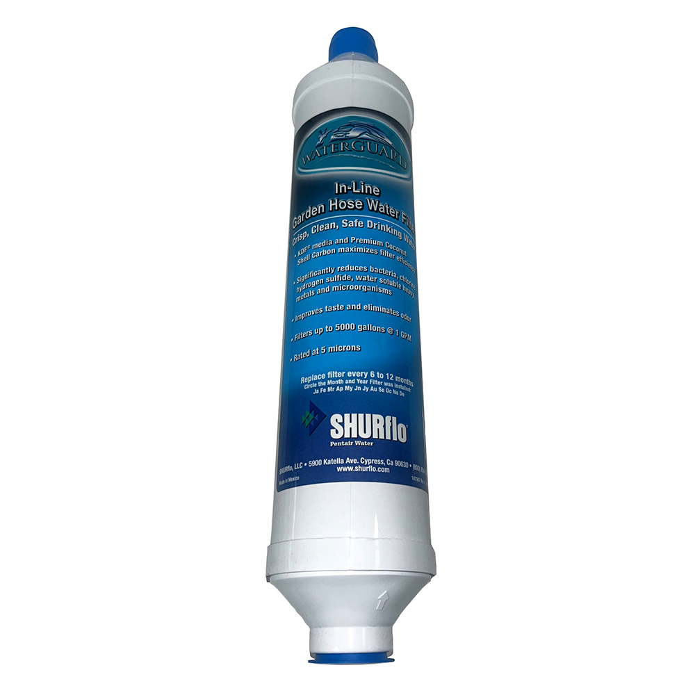 Shurflo By Pentair Quad-Stage Bacteriostatic KDF-Carbon In-Line City ...